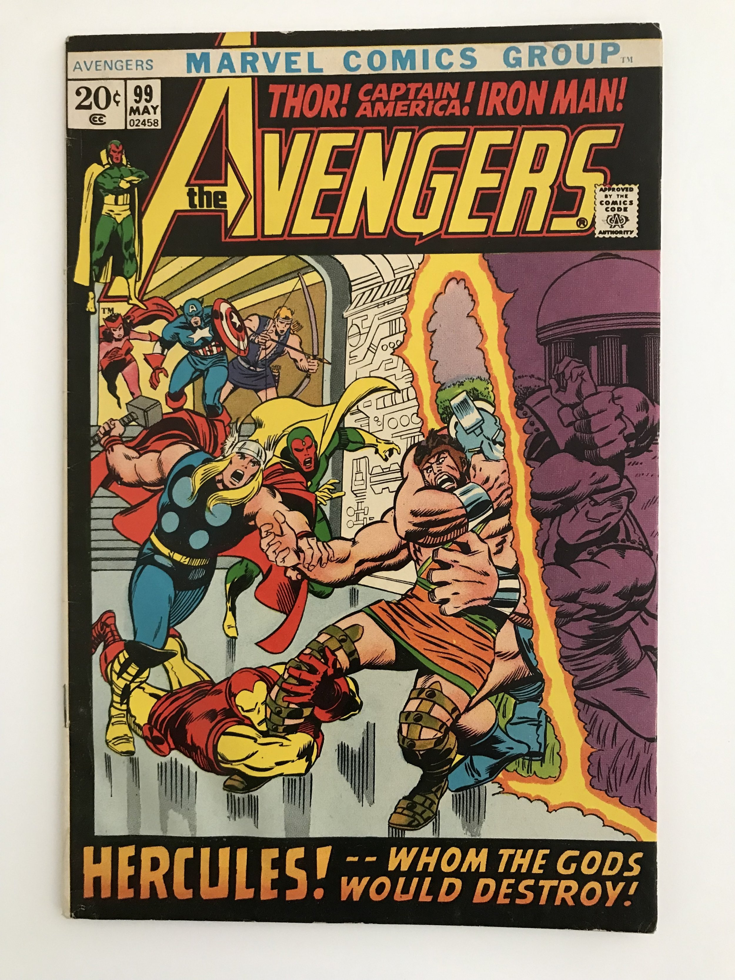 The Avengers #99 (1972) - FN | Comic Books - Bronze Age, Marvel ...