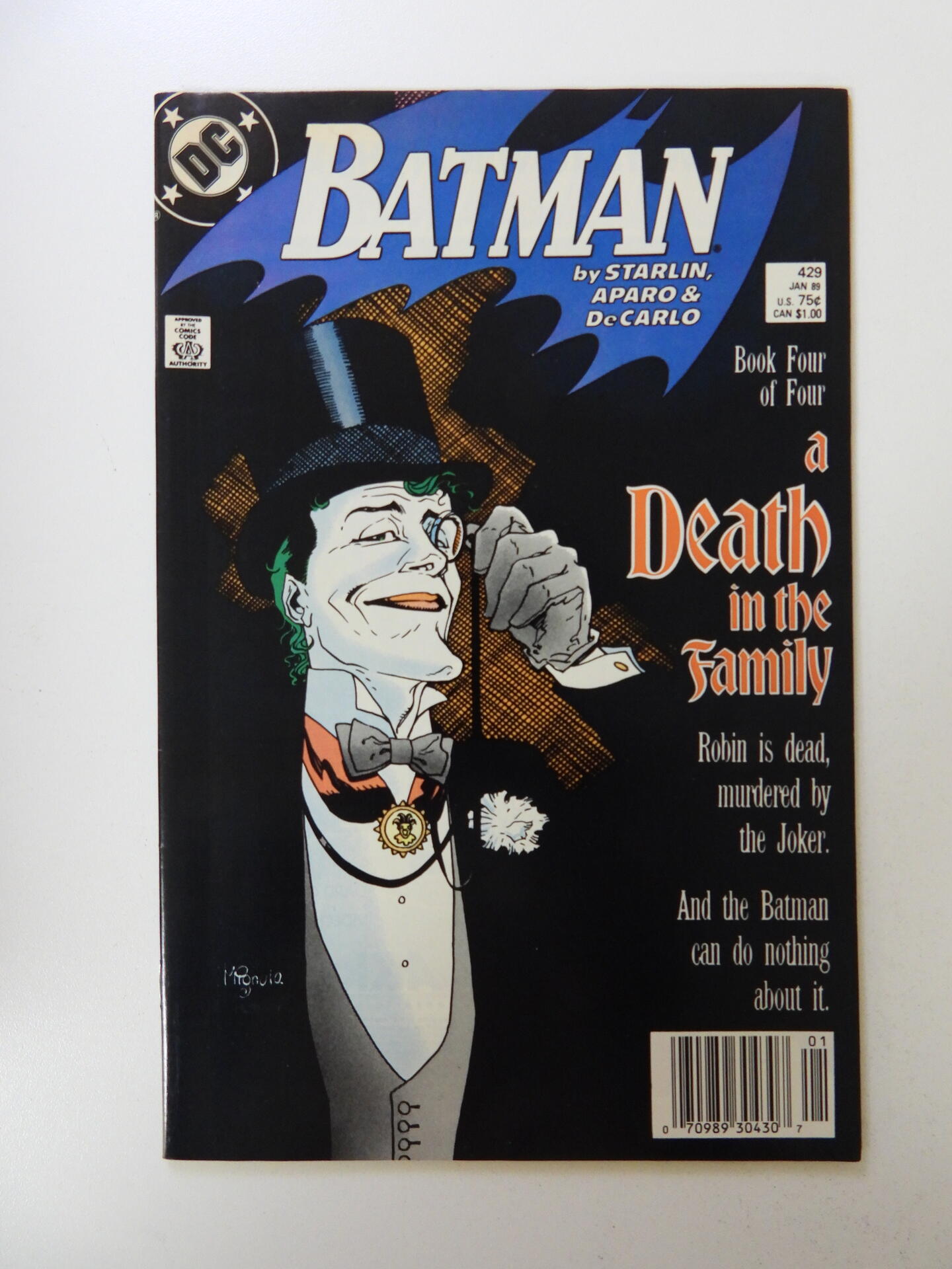 Batman #429 Newsstand Edition (1989) VF condition | Comic Books ...