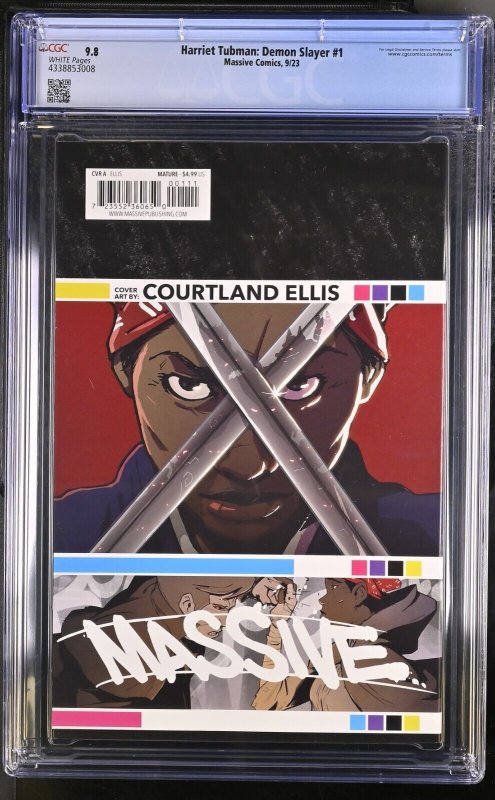 Harriet Tubman: Demon Slayer #1 CGC 9.8 Disney Plus Series Coming ...