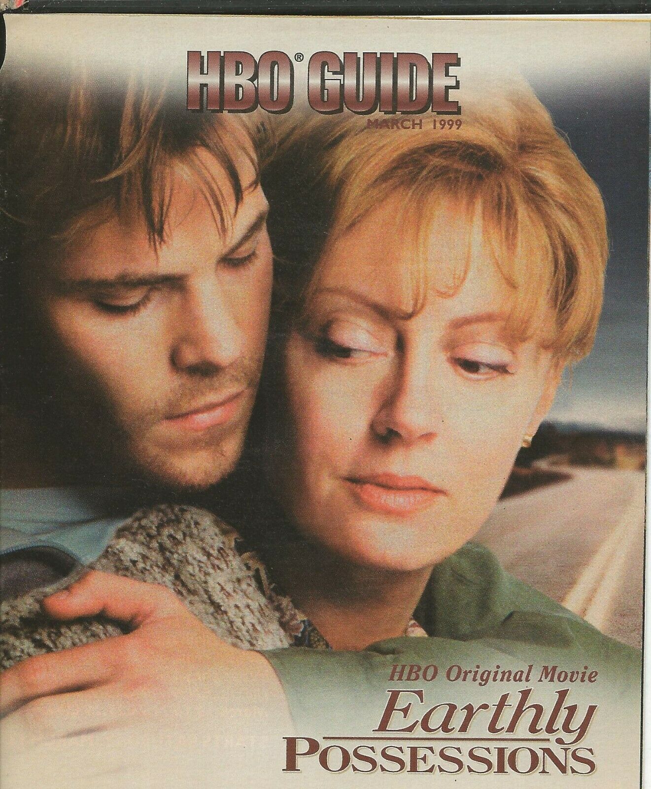 ORIGINAL Vintage Mar 1999 HBO Guide Magazine Earthly Possessions ...