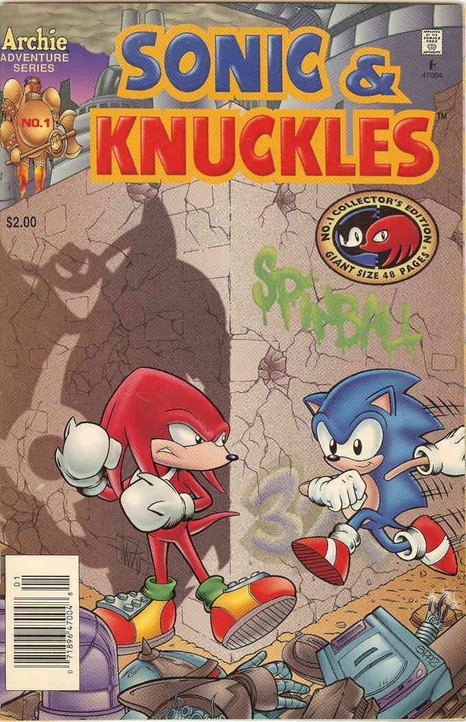 Sonic And Knuckles Special #1 (Newsstand) VF ; Archie | the Hedgehog ...