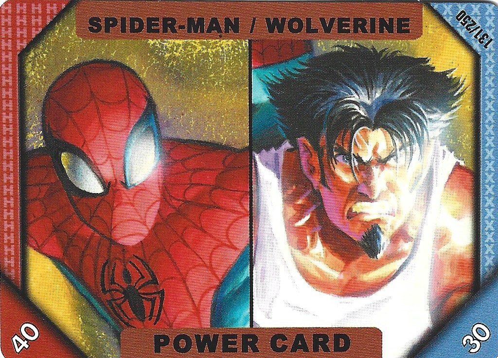 2001 Marvel Recharge: Power Card - Spider-Man/Wolverine | Comic ...