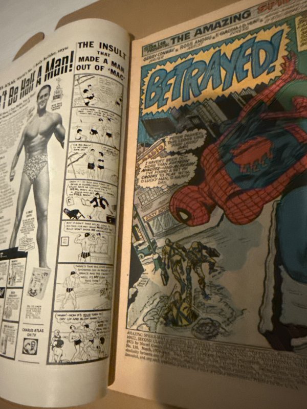 The Amazing Spider-Man #130 (1974) Hammered is Out | Comic Books ...