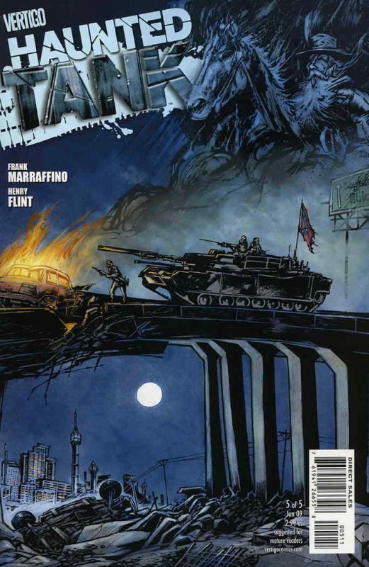 Haunted Tank, The #5 VF/NM; DC/Vertigo | Comic Books - Modern Age, War ...
