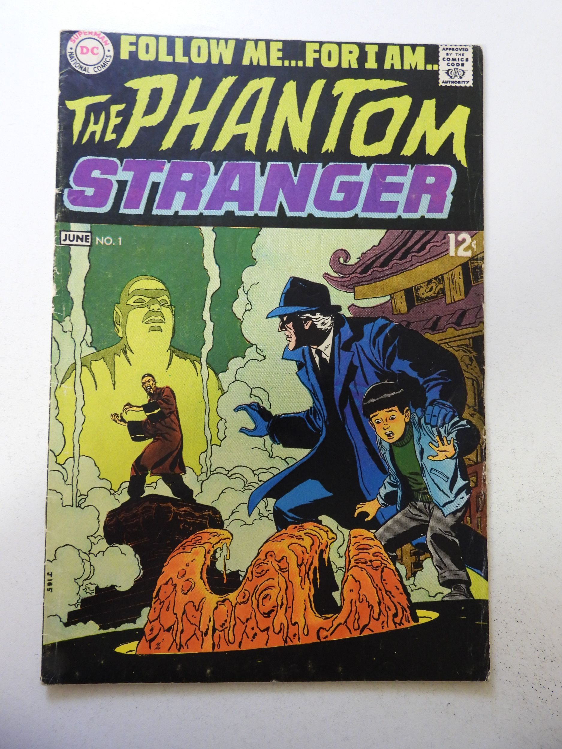 The Phantom Stranger #1 (1969) VG Condition indentations fc | Comic ...