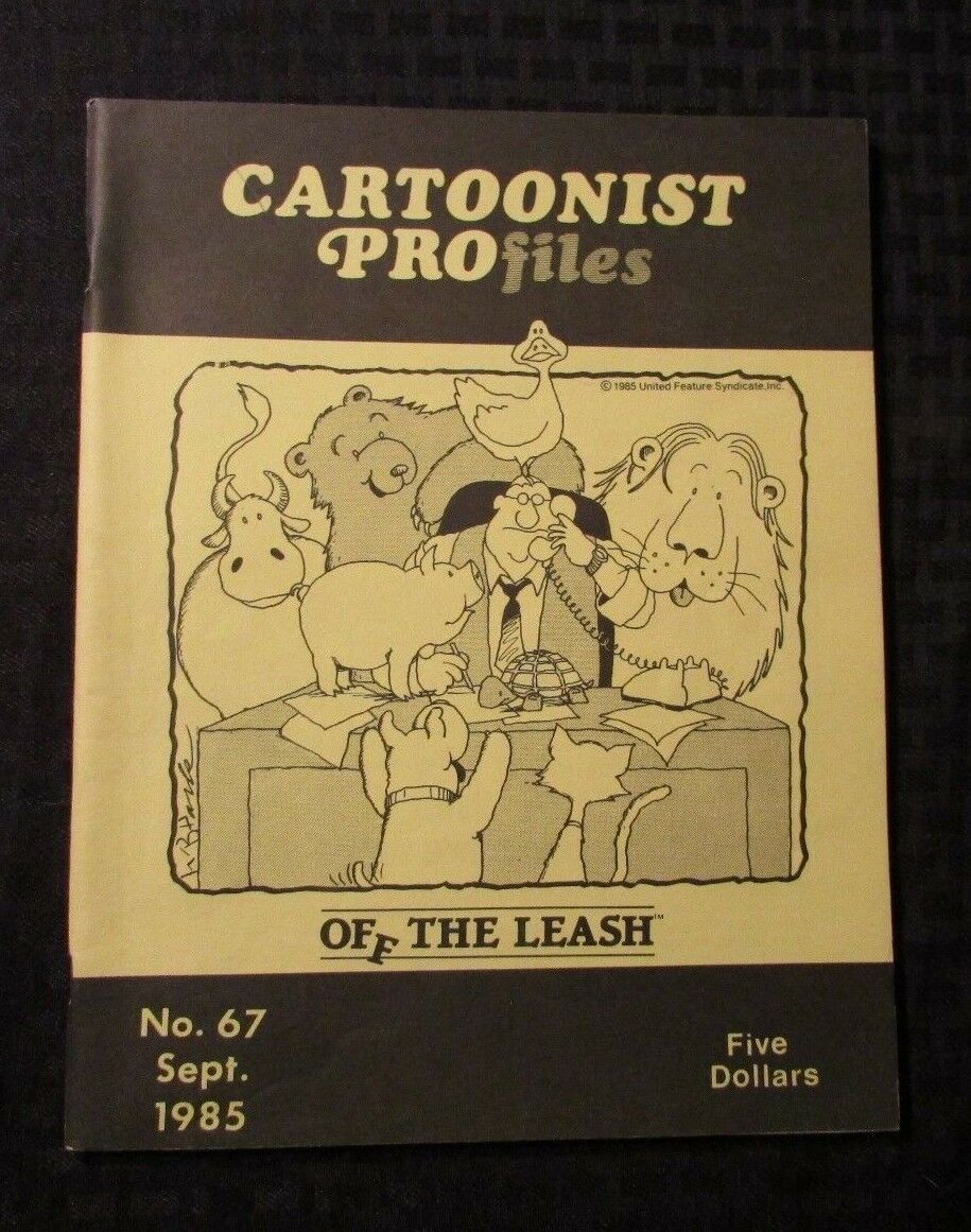 1985 CARTOONIST PROFILES Magazine #67 VF+ Walt Kelly King Comics ...