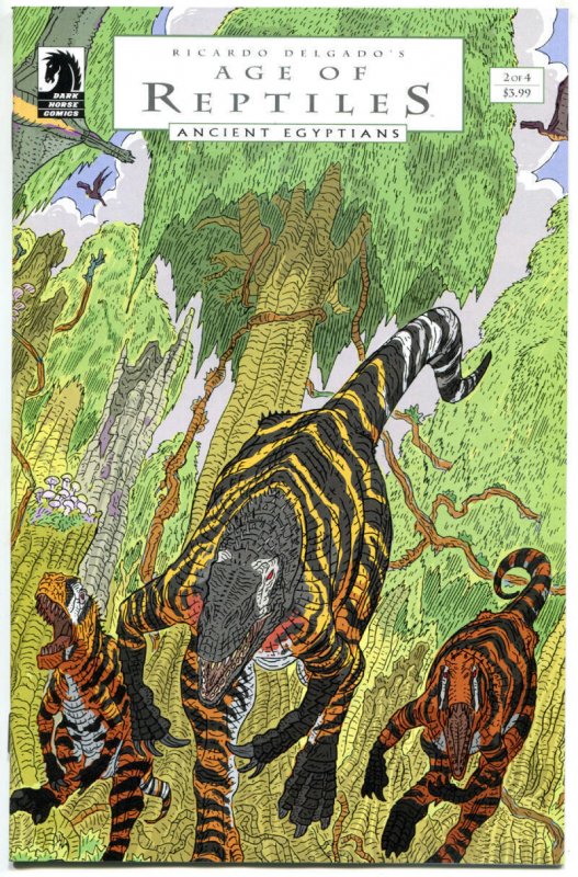 AGE of REPTILES #2, NM, Dinosaurs, Delgado, 2015, Ancient Egyptians ...
