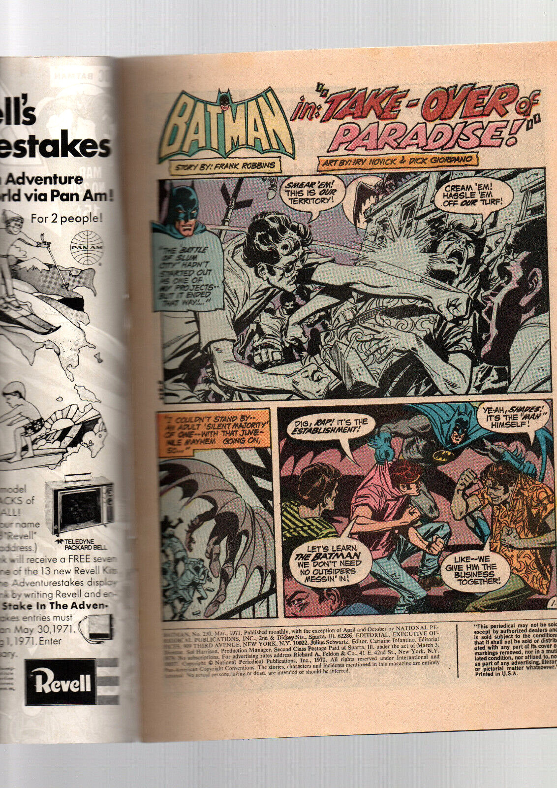 Batman #230 - Neal Adams Cover - 1971 - VG | Comic Books - Bronze Age ...