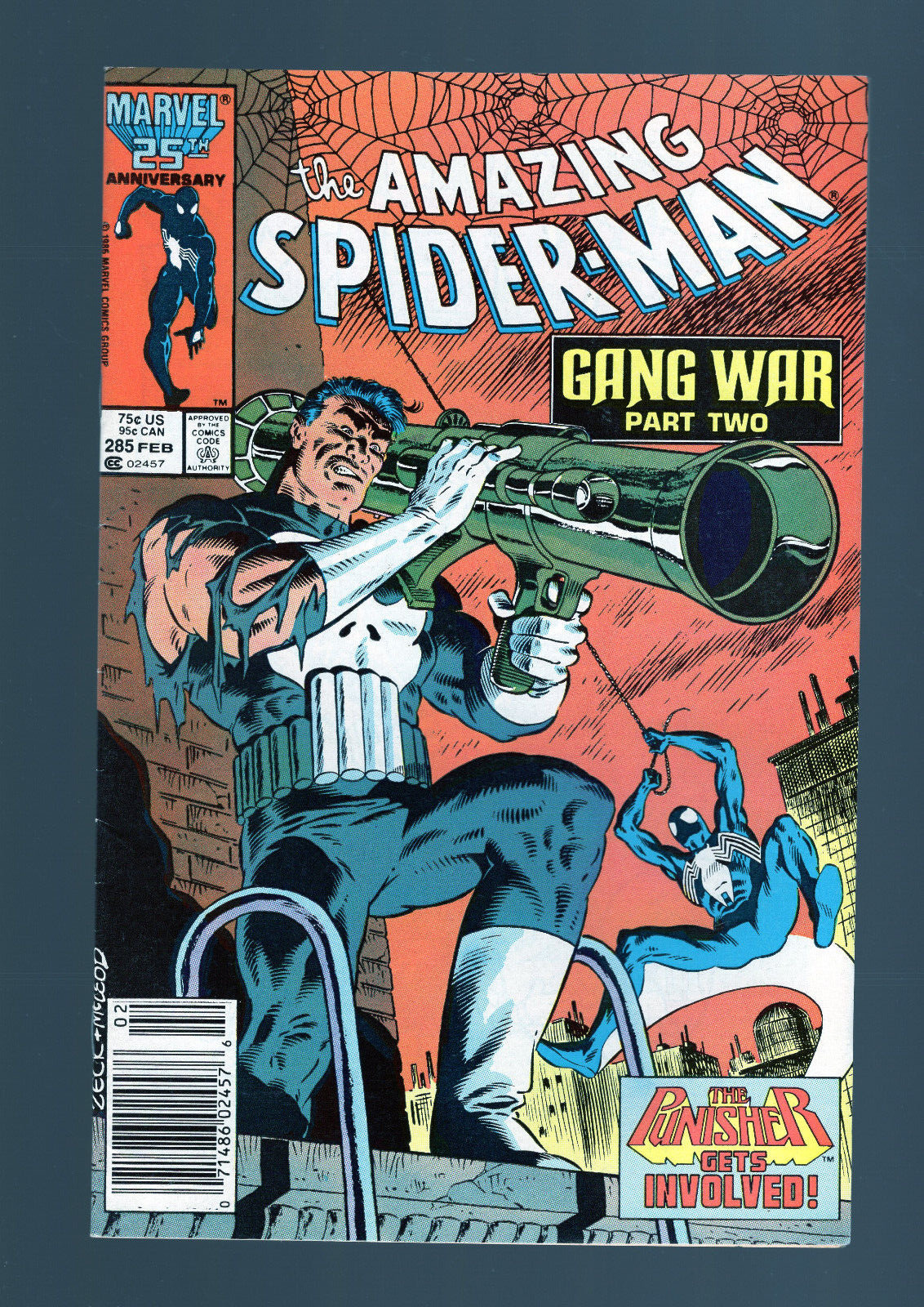 Amazing Spider-Man #285 - Mike Zeck Cover Art. Tom DeFalco Story. (9.2 ...