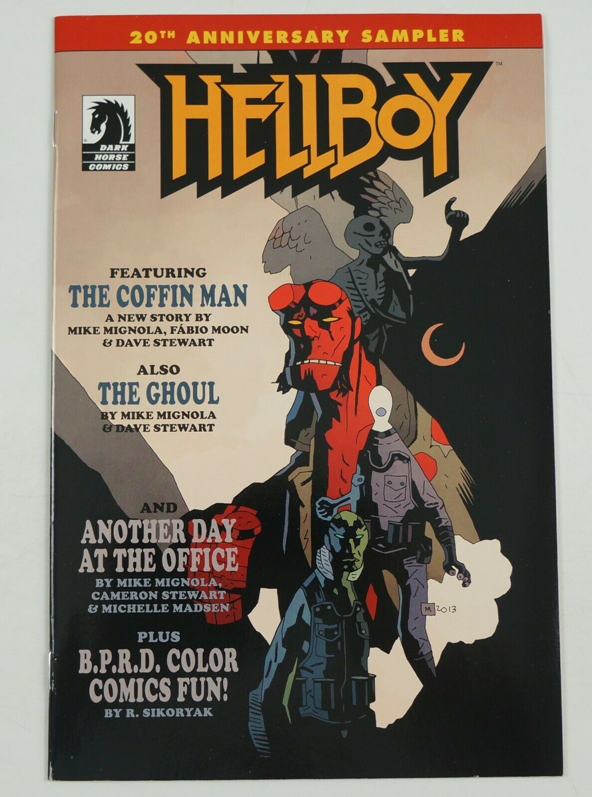 Hellboy 20th Anniversary Promo Set - Sampler - Poster - Window Decal ...