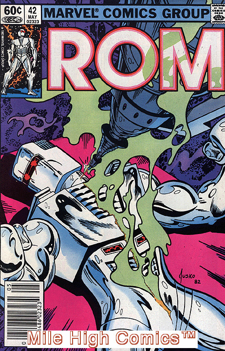 ROM (1979 Series) (MARVEL) #42 NEWSSTAND Near Mint Comics Book | Comic ...