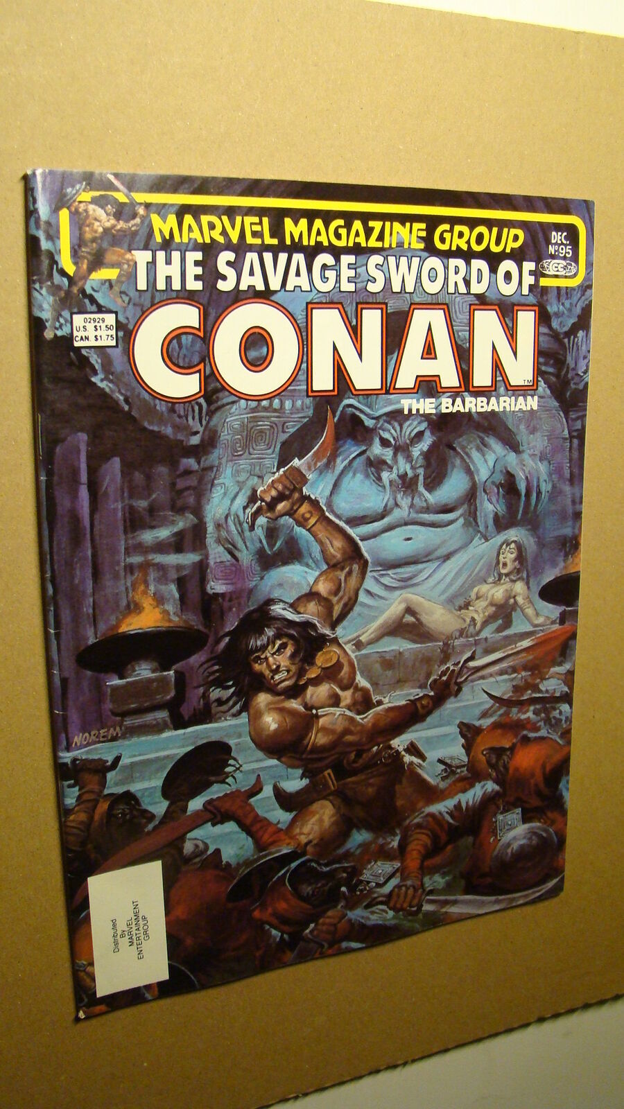 Savage Sword of Conan 95 *Hi-Gr* Norem Cover ART Larry Hama | Comic ...
