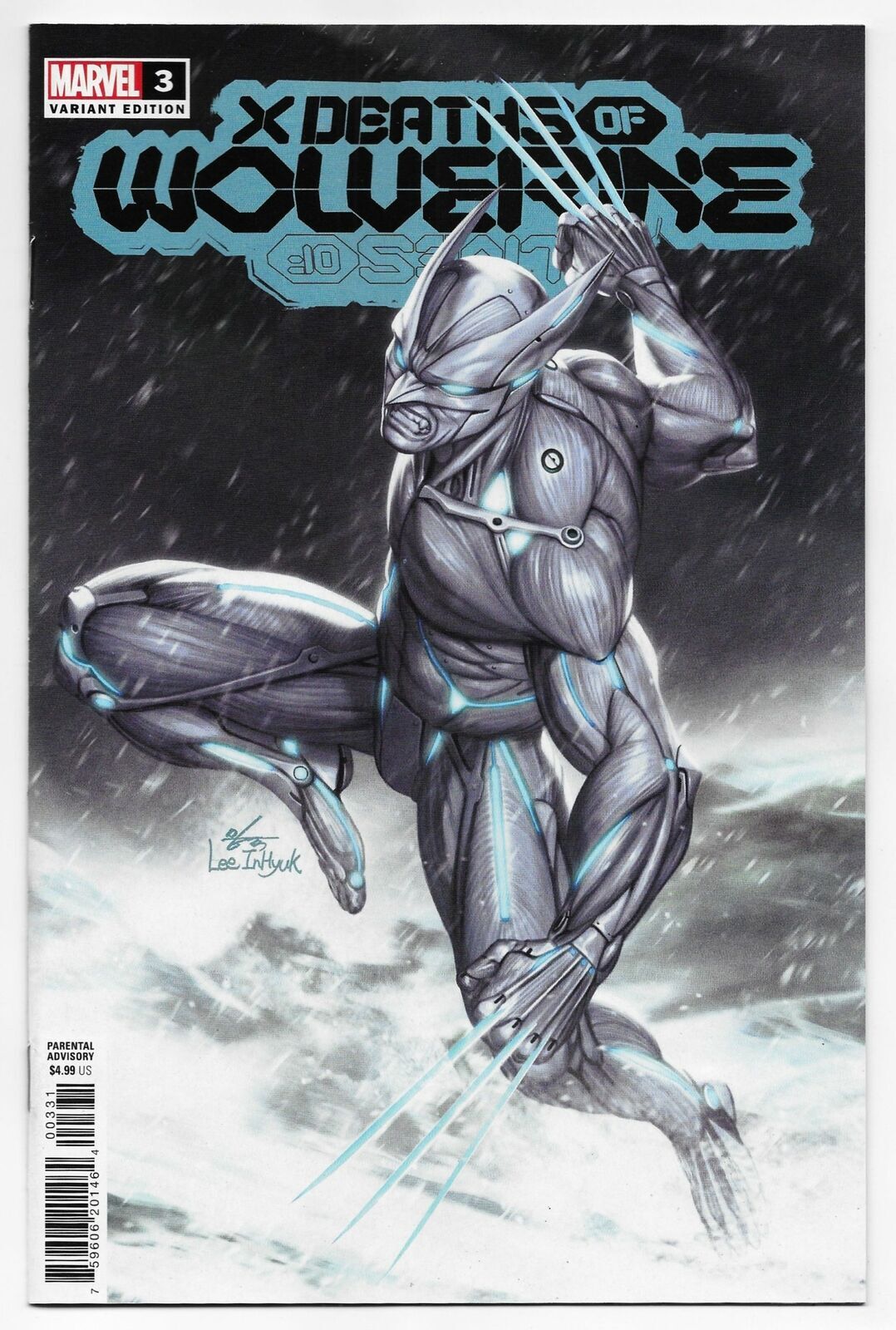 X Deaths of Wolverine #3 Inhyuk Lee Variant (Marvel, 2022) NM | Comic ...