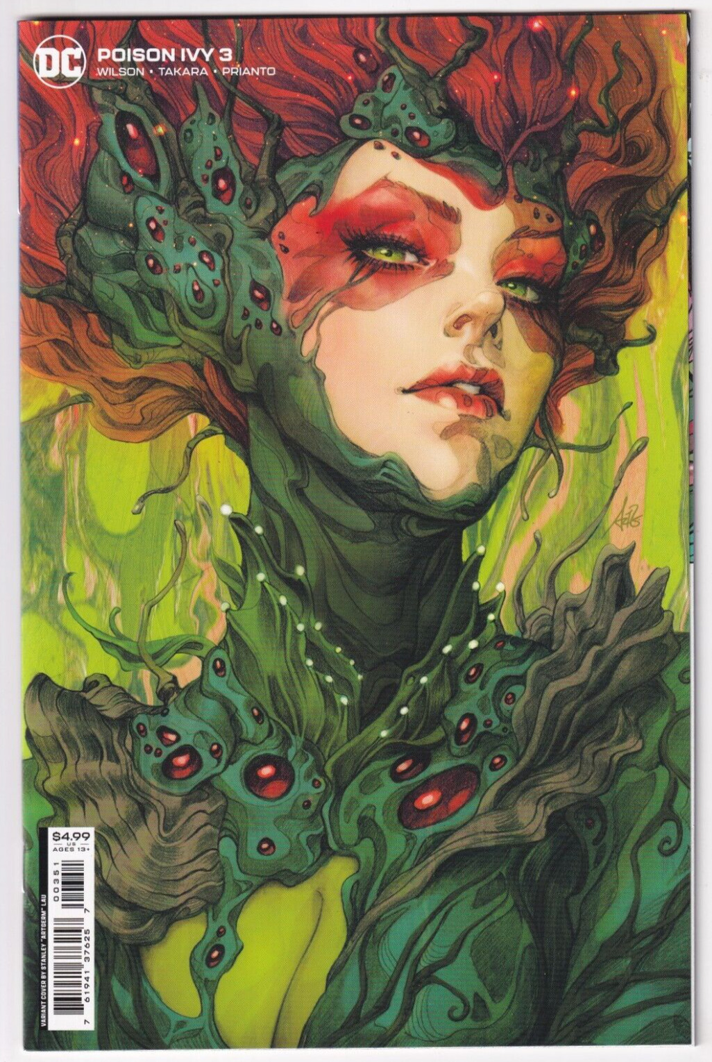 Poison Ivy #3 October 2022 DC G Willow Wilson Marcio Takara Harley ...