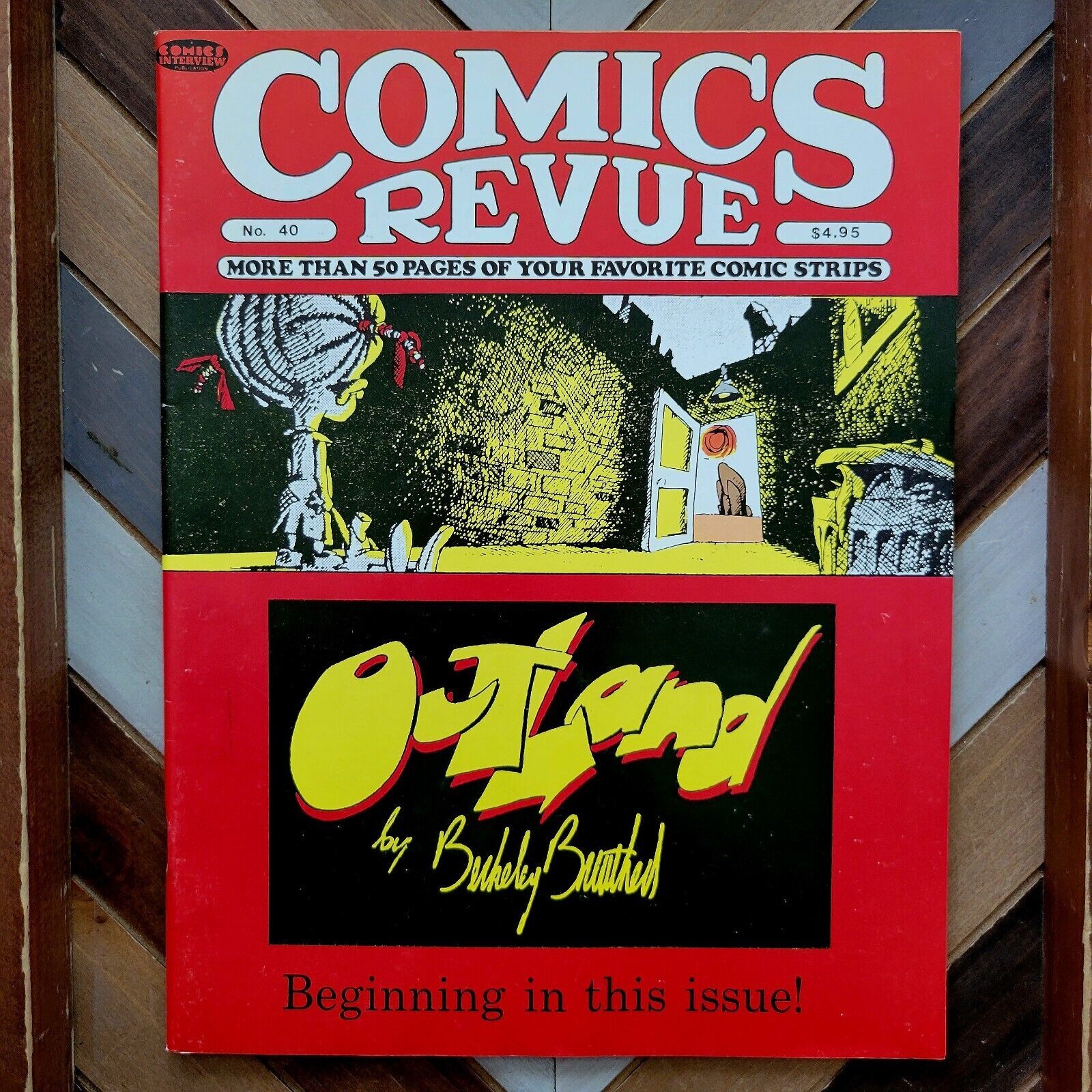 Comics Revue #40 VF (1989) Outland / Flash Gordon / Phantom / Comics ...