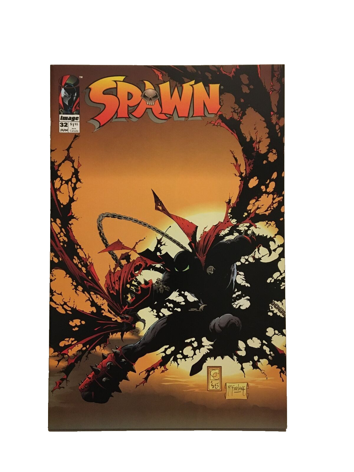 Spawn #32 Todd McFarlane Greg Capullo Alan Moore Blood Feud 1995 Image ...