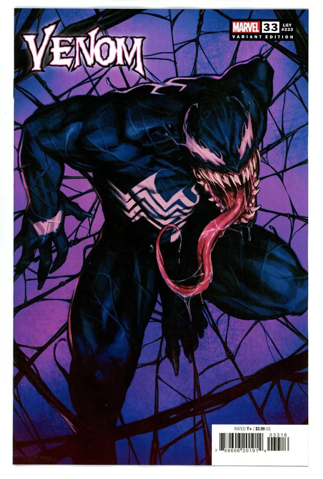 Venom #33 1:25 Joshua Swaby Variant Marvel Comics 2024 EB101 | Comic ...
