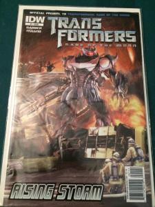 Transformers Dark Of The Moon Prequel 1 Rising Storm Comic Books Modern Age IDW Transformers Superhero HipComic