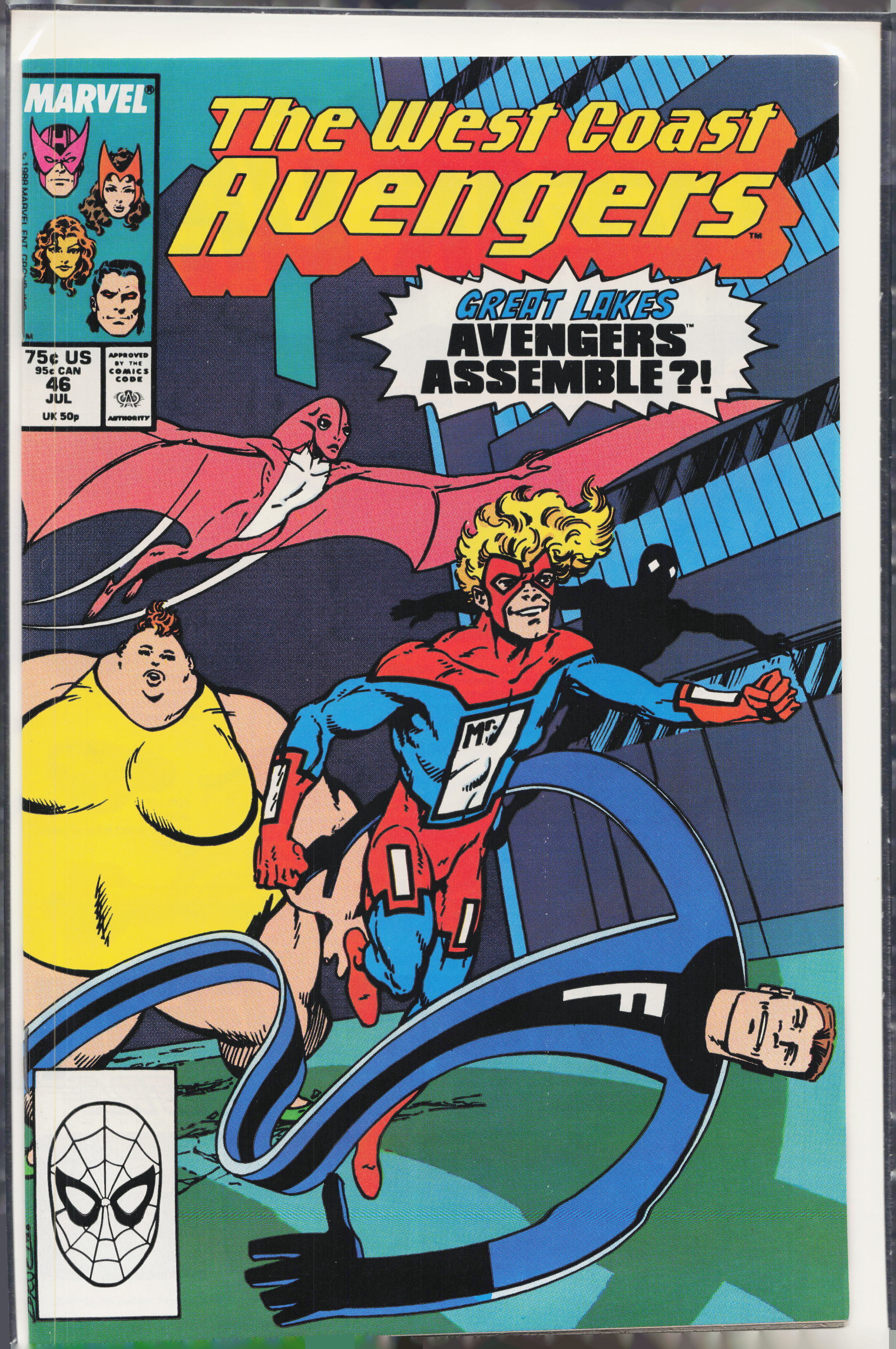 West Coast Avengers #46 (1989) West Coast Avengers / Avengers West ...