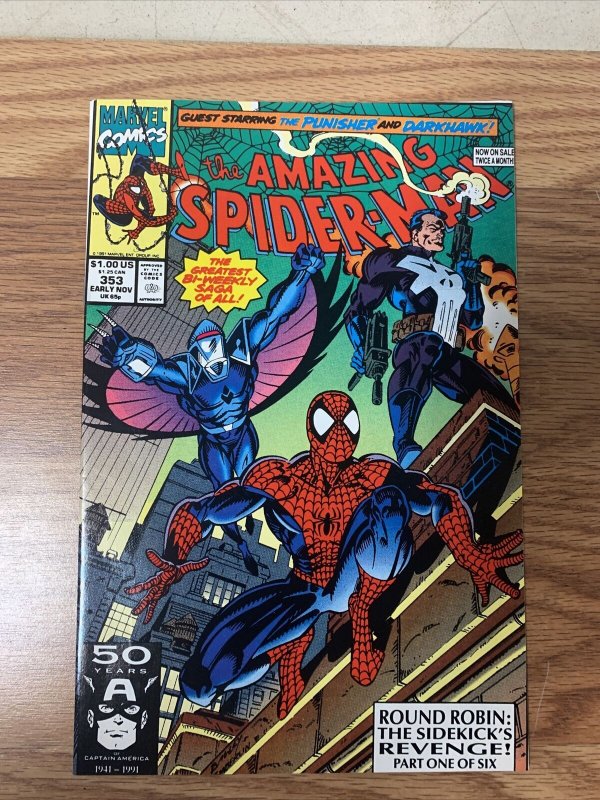 Marvel Comics - The Amazing Spider-Man - Early November 1991 - No. 353 ...