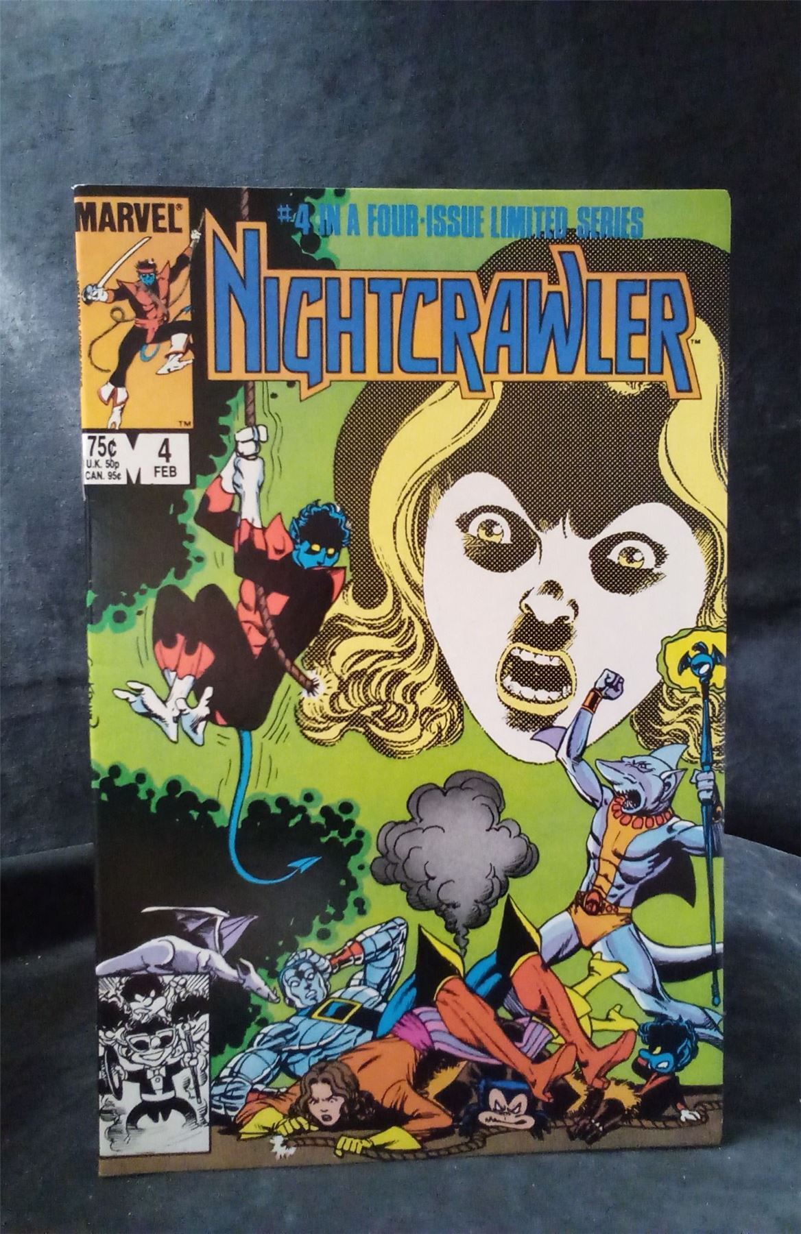 Nightcrawler #4 1986 Marvel Comics Comic Book | Comic Books - Modern ...