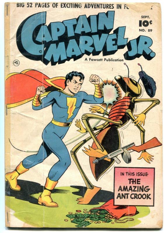 Captain Marvel Jr. #89 1950 -Fawcett Golden Age reading copy | Comic ...