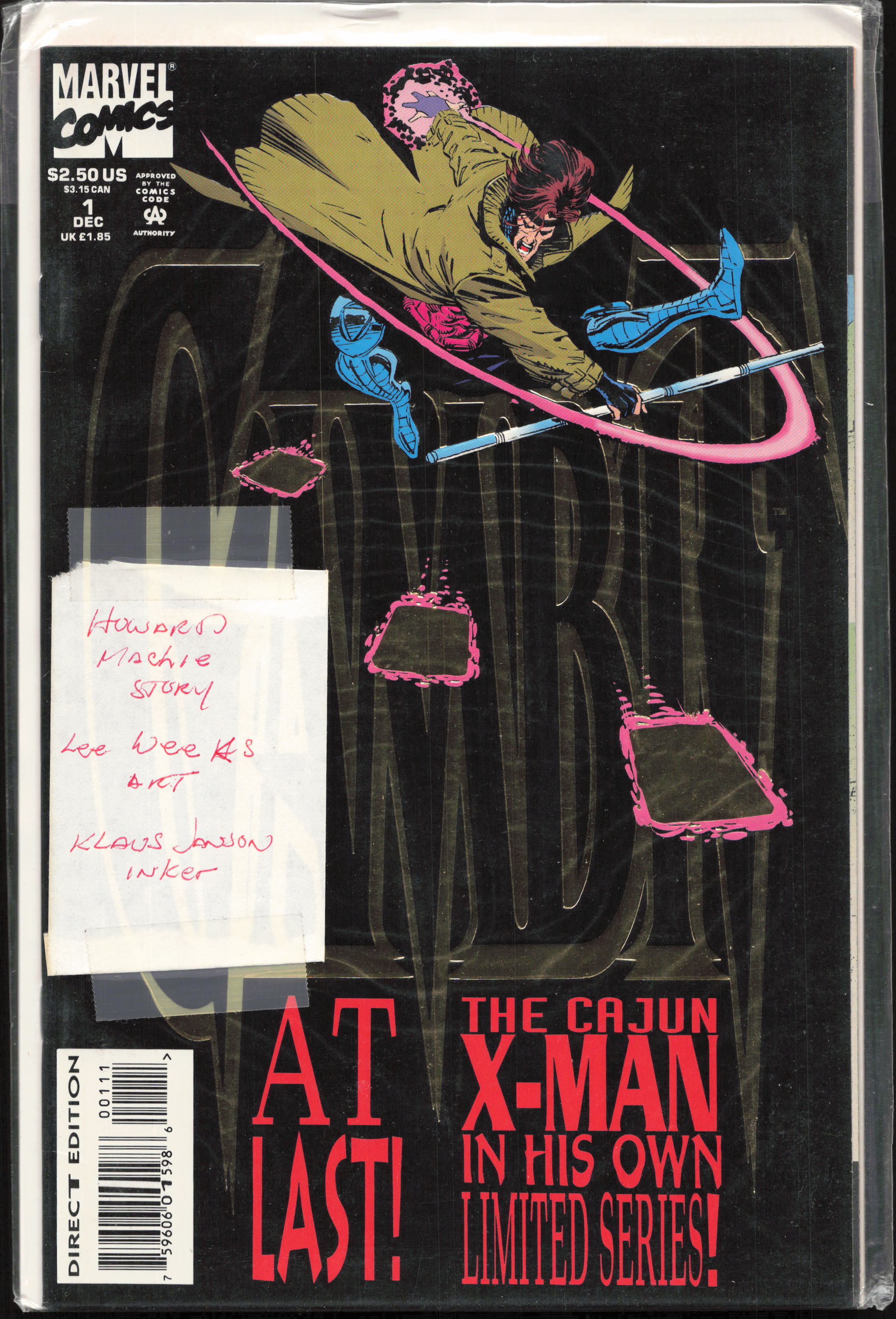 Gambit #1 (1993) Gambit [Key Issue] | Comic Books - Modern Age, Marvel ...