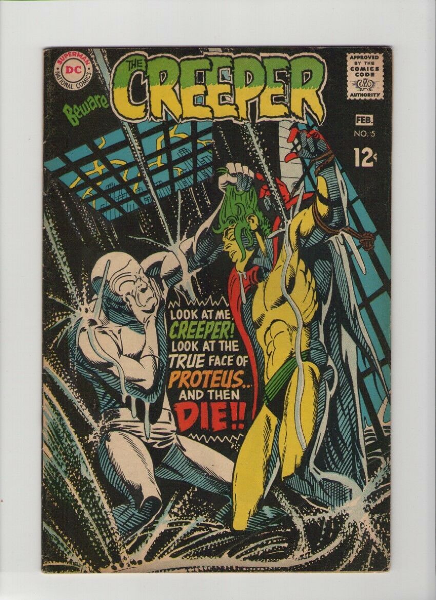 Beware The Creeper #5 - The Color of Rain is Death Ditko - 1969 (Grade ...