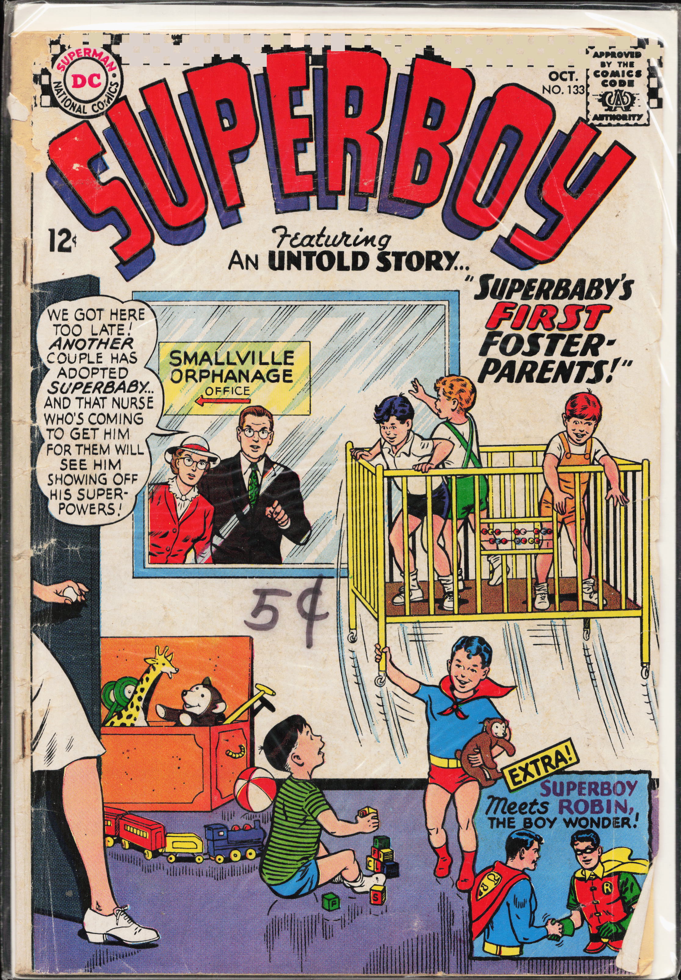 Superboy #133 (1966) | Comic Books - Silver Age, DC Comics / HipComic