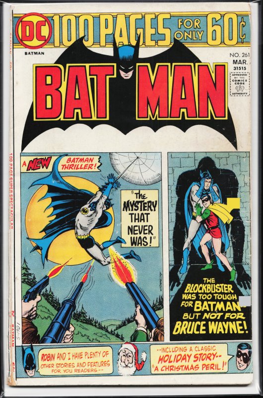 Batman #261 (1975) Batman | Comic Books - Bronze Age, DC Comics, Batman ...