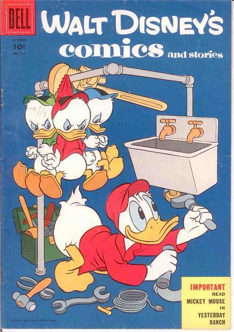Walt Disneys Comics And Stories 181 Fine October 1955 Comics Book Comic