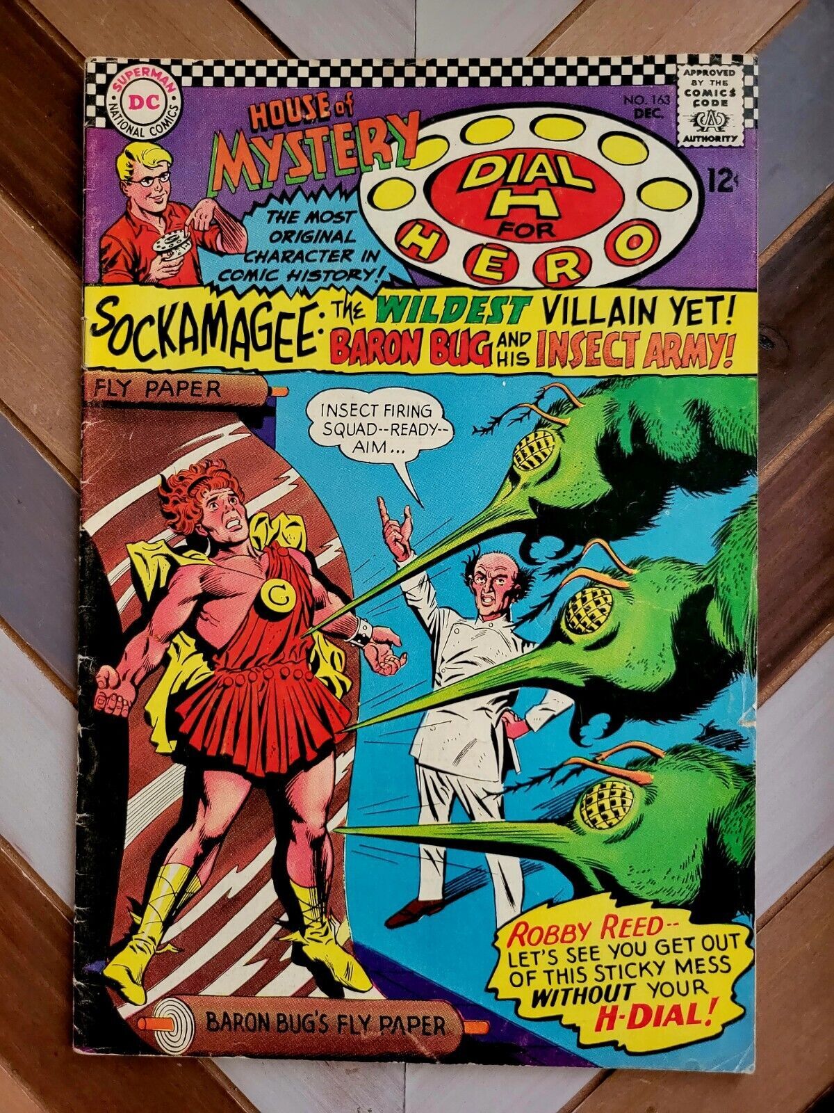 Casa de misterio #163 Muy Bueno + (corriente directa, 1966) Robby Reed ...