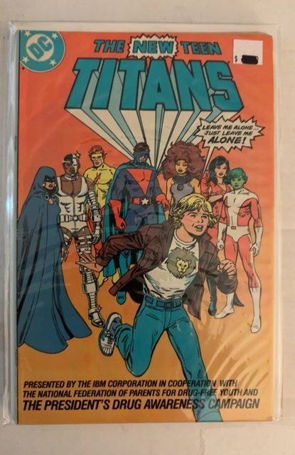 The New Teen Titans (Drug Abuse Awareness) #3 (1983) | Comic Books ...