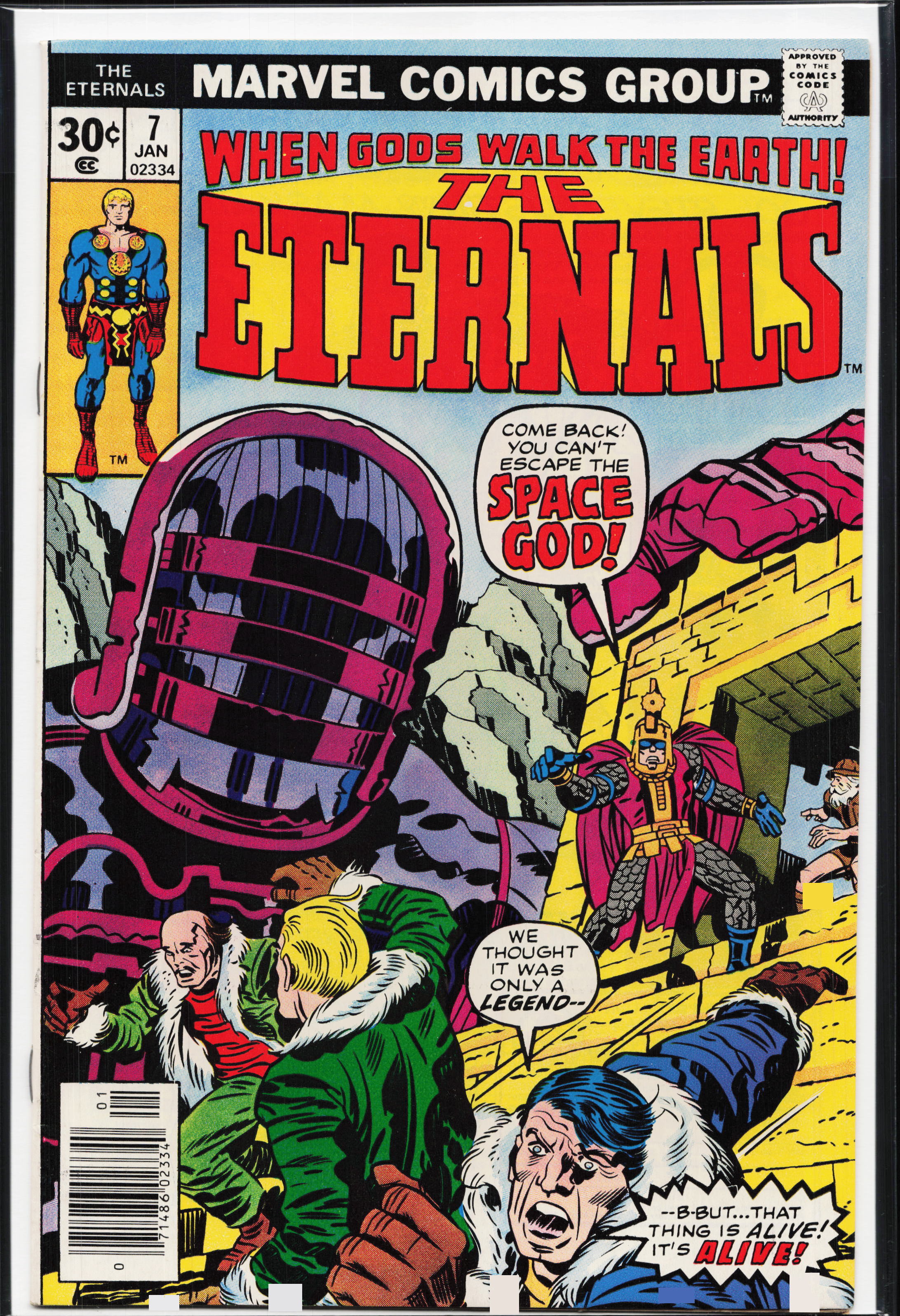 The Eternals #7 (1977) The Eternals [Key Issue] | Comic Books - Bronze ...