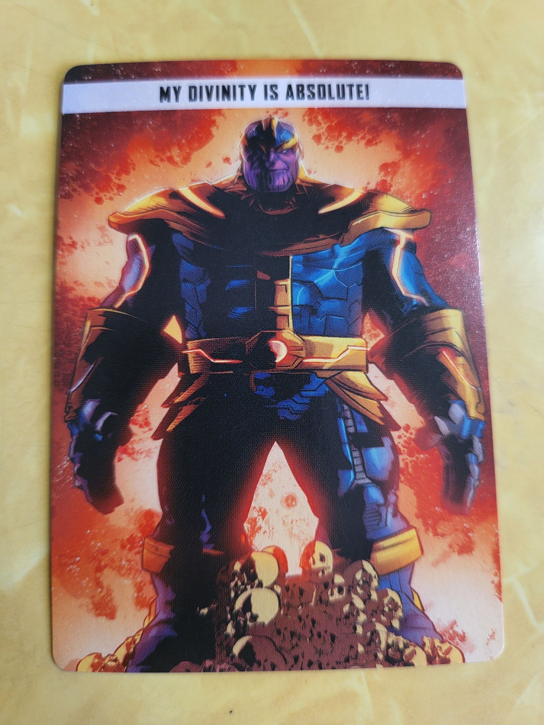 Marvel Crisis Protocol Game Card - My Divinity is Absolute | Comic ...