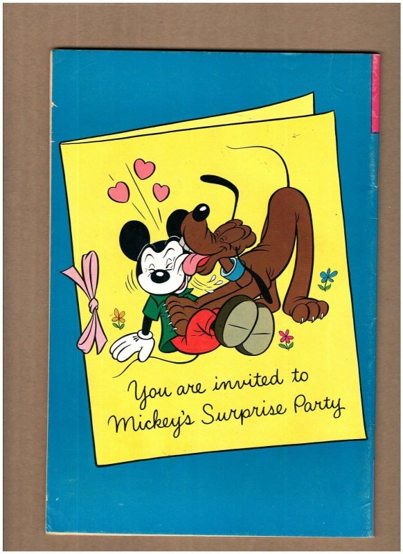 Walt Disney Mickey Mouse Suprise Party #1 Gold Key 1968 Donlad Duck VG ...