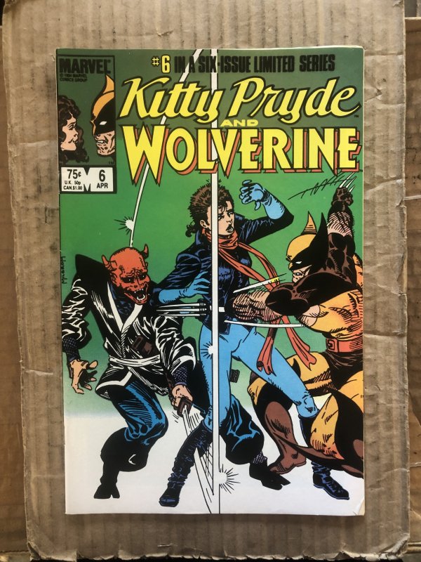 Kitty Pryde and Wolverine #6 (1985) | Comic Books - Copper Age, Marvel ...