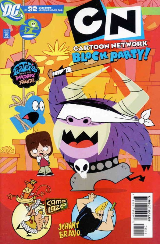 Cartoon Network Block Party #32 VF/NM ; DC | Camp Lazlo Johnny Bravo ...