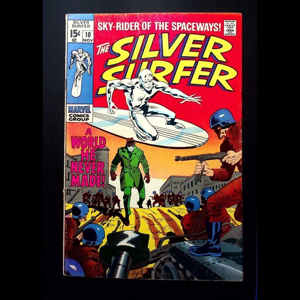 Silver Surfer, Vol. 1 10 1st app. Yarro Gort | Comic Books - Silver Age ...