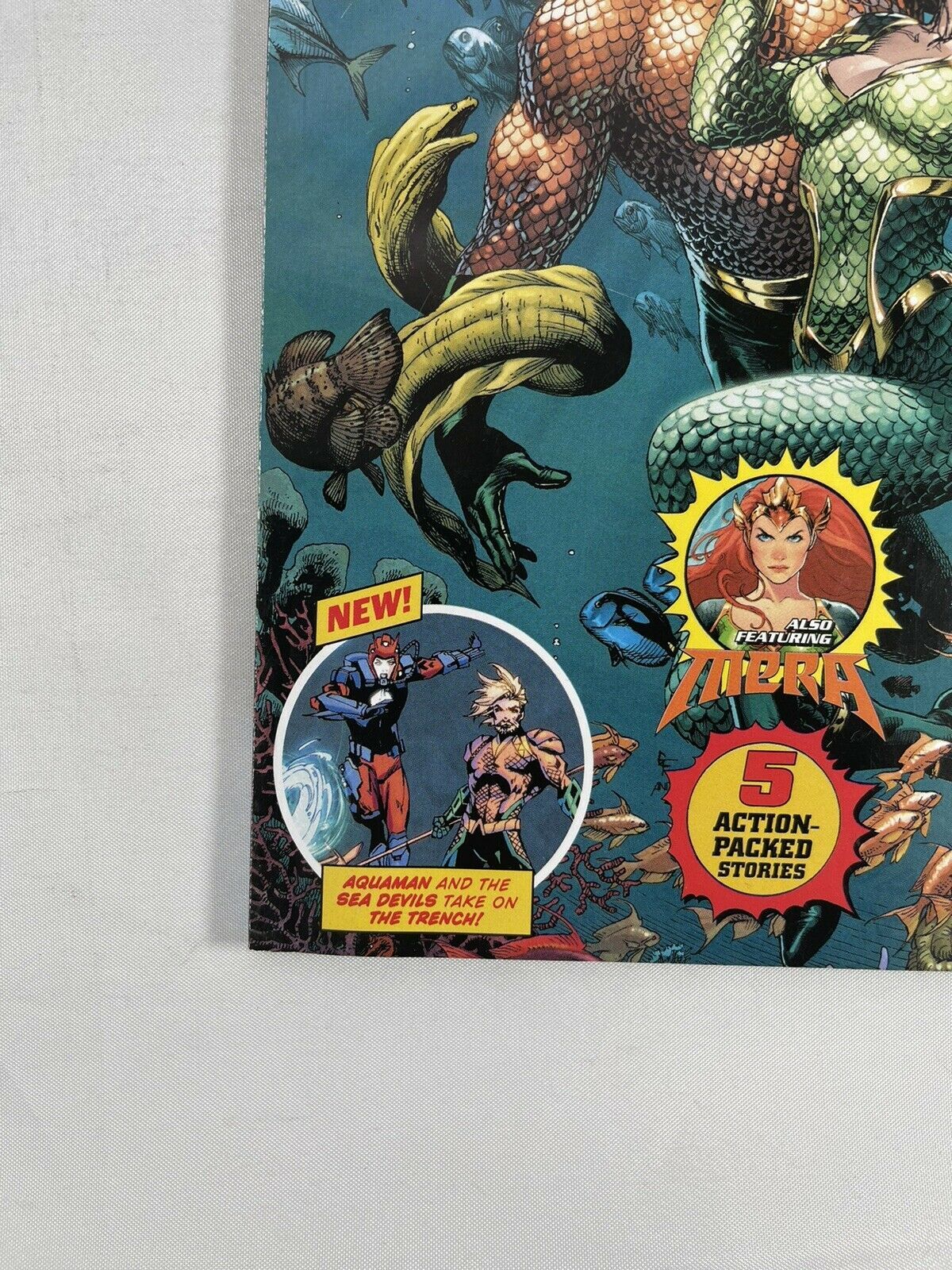 DC Comics AQUAMAN GIANT #4 Mera Aqualad Teen Titans 5 Stories (DC, 2020 ...