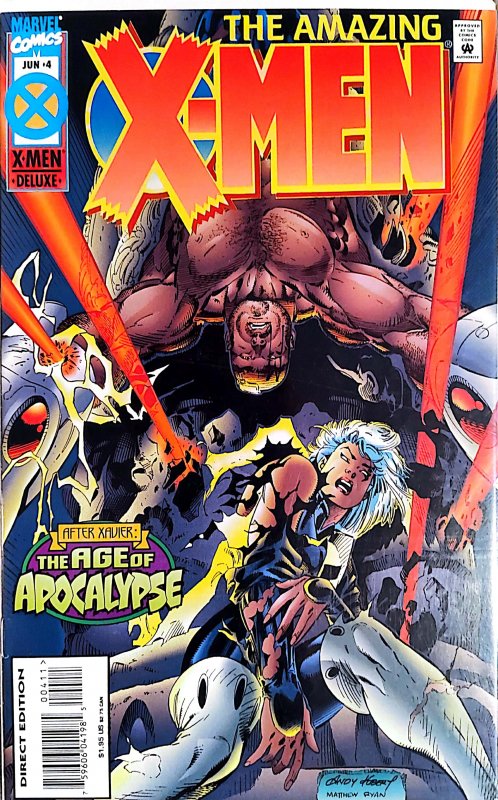 Amazing X-Men #4 (1995) | Comic Books - Modern Age, Marvel, X-Men, Superhero / HipComic