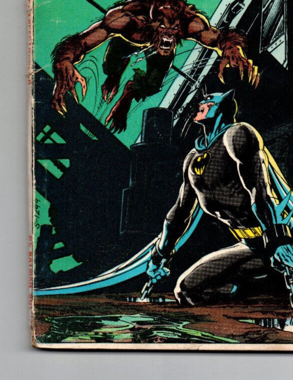 Batman #255 - 1st Anthony Lupus werewolf - KEY - Neal Adams - 1974 ...