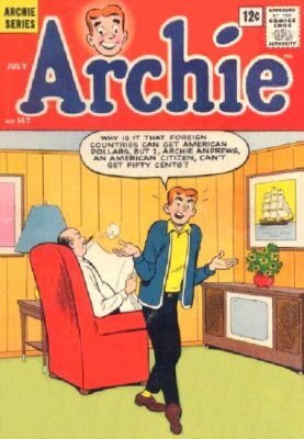 Archie #147 GD ; Archie | low grade comic July 1964 Foreign Aid ...