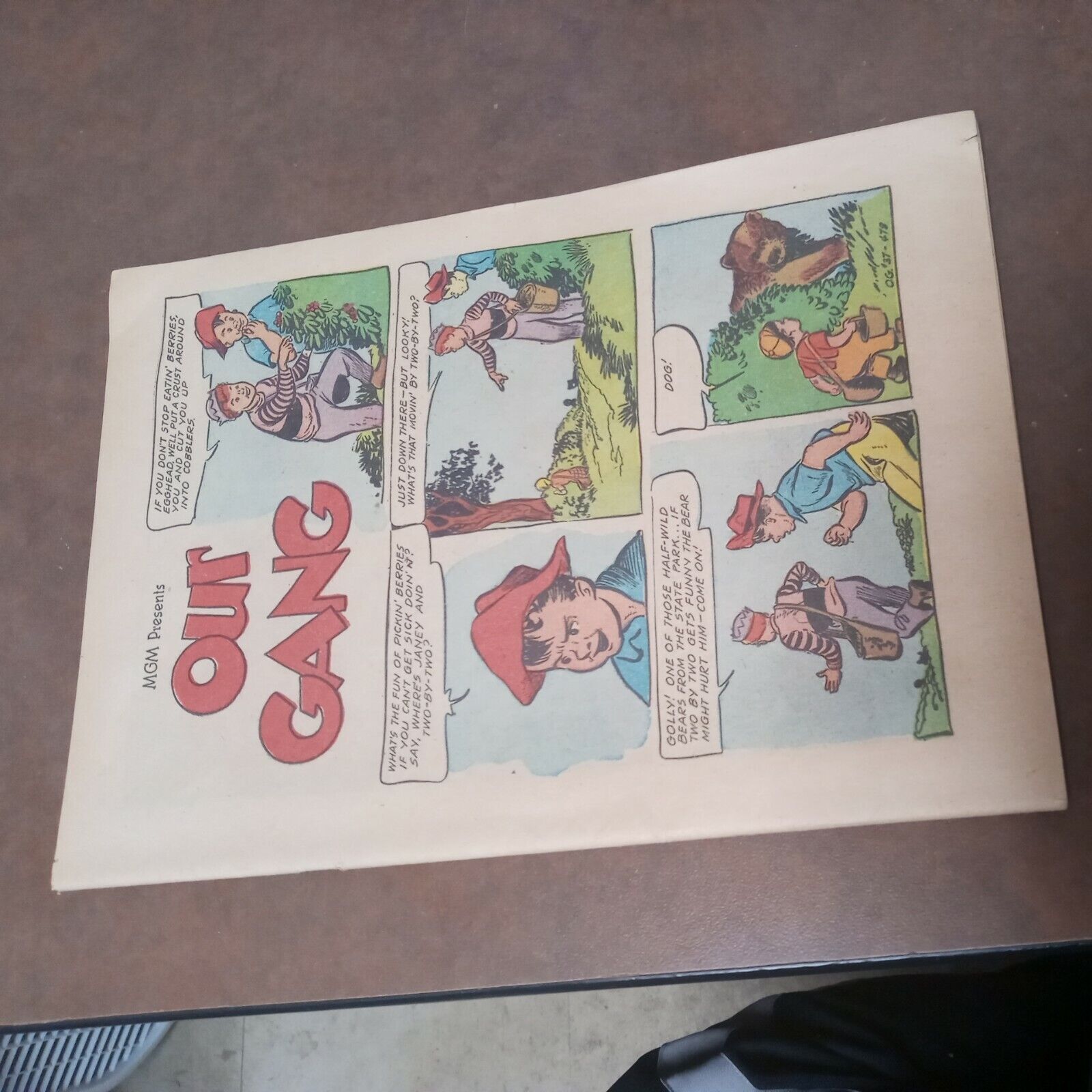 Our Gang Comics 37 Dell 1947 Golden Age Tom And Jerry Early Appearance ...