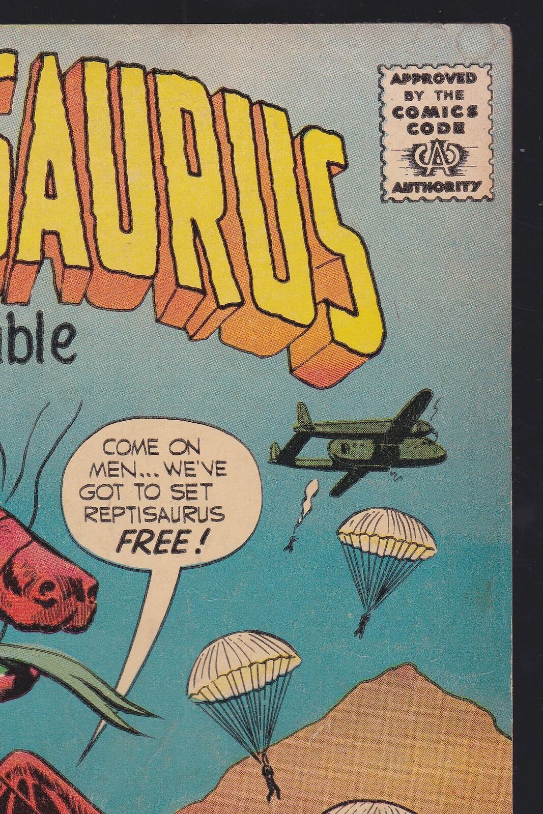 Reptisaurus #6 (Aug 1962) 1.8 GD- Charlton Kaiju Monster Comic | Comic ...