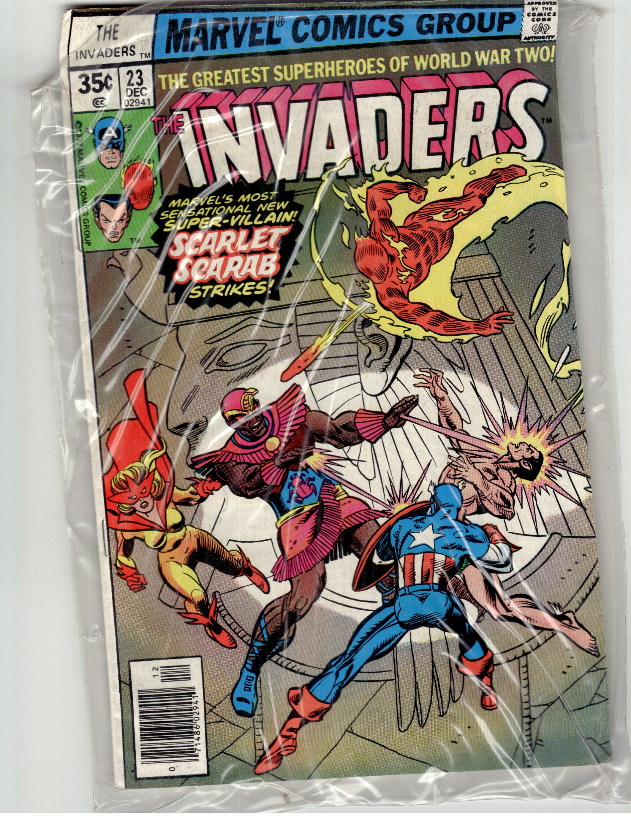 The Invaders #23 (1977) The Invaders | Comic Books - Bronze Age, Marvel ...