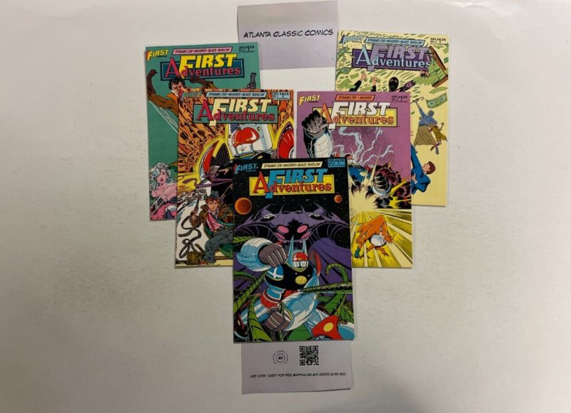 5 First Adventures First Comics Books #1 2 3 4 5 90 JW10 | Comic Books ...