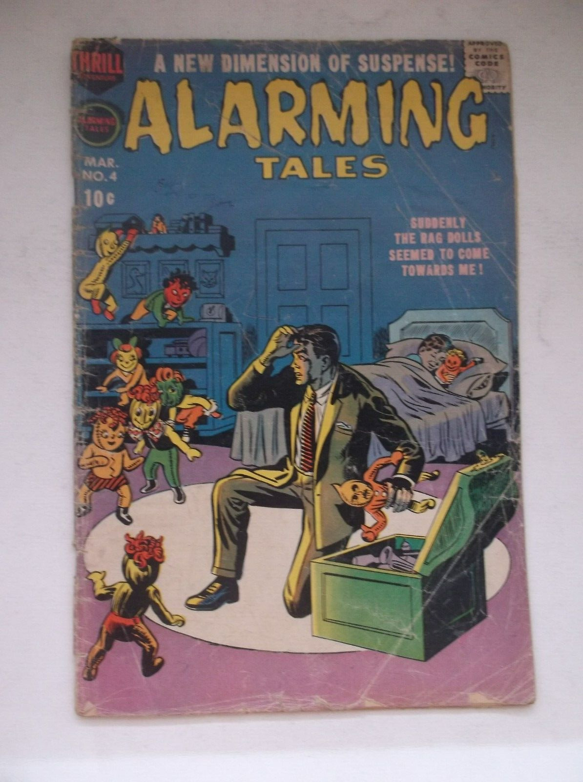 Harvey: Alarming Tales #4, Jack Kirby's Art, Scarce Early Silver Age ...