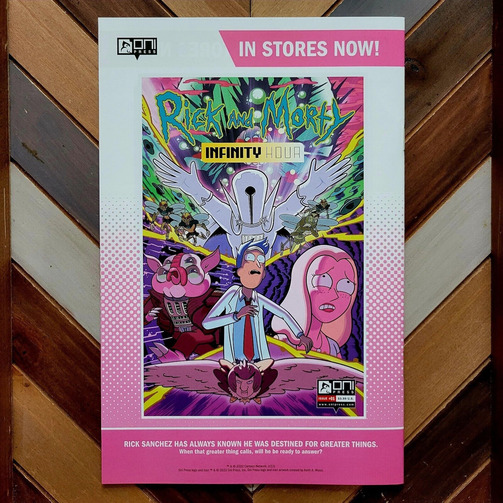 Rick & Morty: MORTY'S RUN #1 (ONI Press 2022) HI-GRADE One-Shot Cover B ...