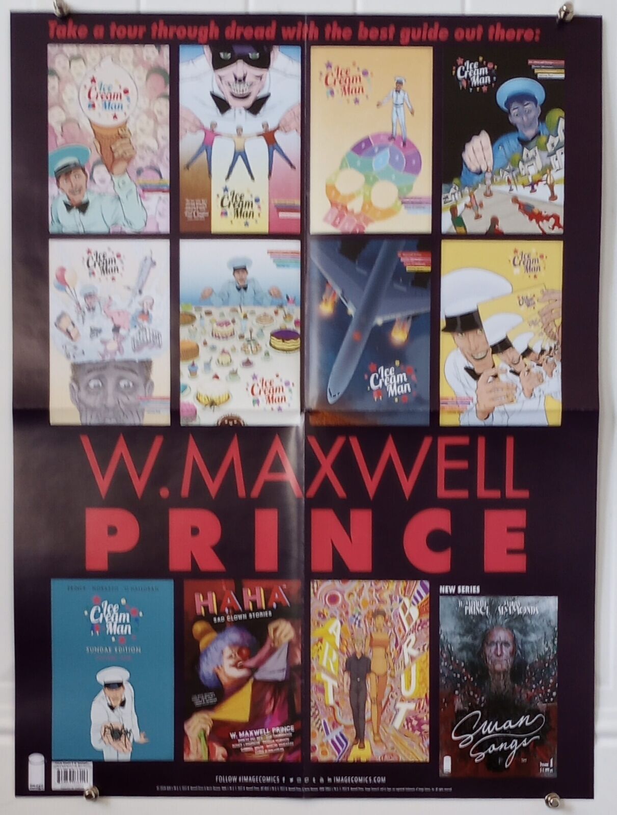 Swan Songs W Maxwell Prince 18 x 23 Folded Promo Poster Image (2023 ...